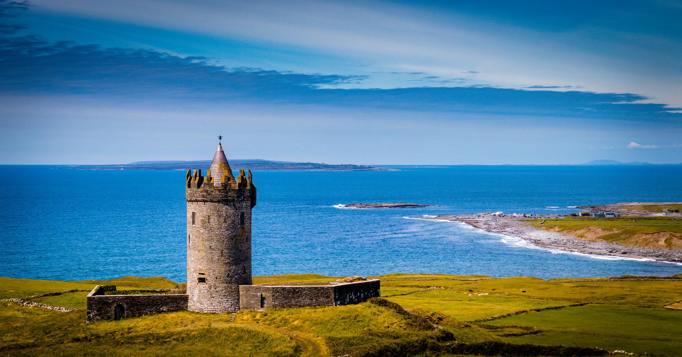 Doonagore Castle, Doolin, County Clare, Ireland